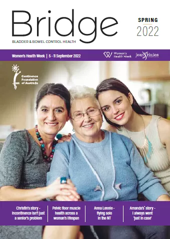 Bridge Magazine | Incontinence | Continence Health Australia (formerly ...